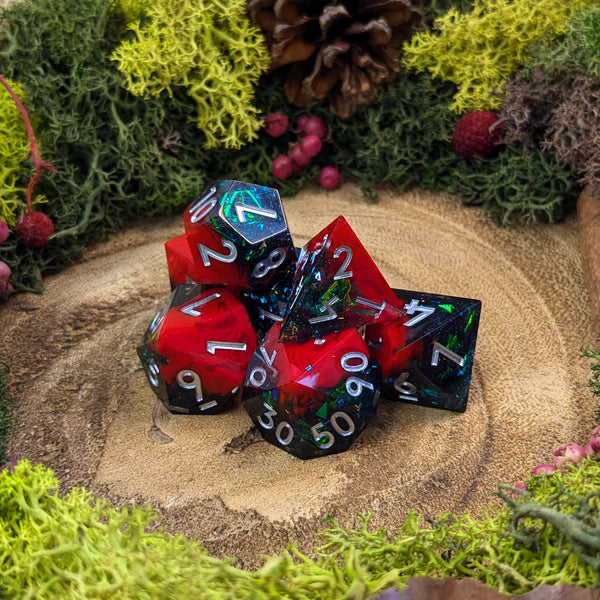 Blood Drenched | Sharp Edge Dice - Luffleberry