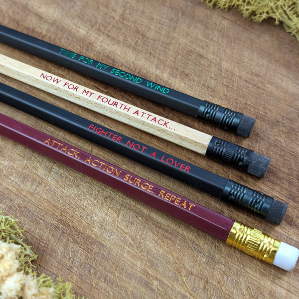 Fighter Pencil Set with Box - Luffleberry